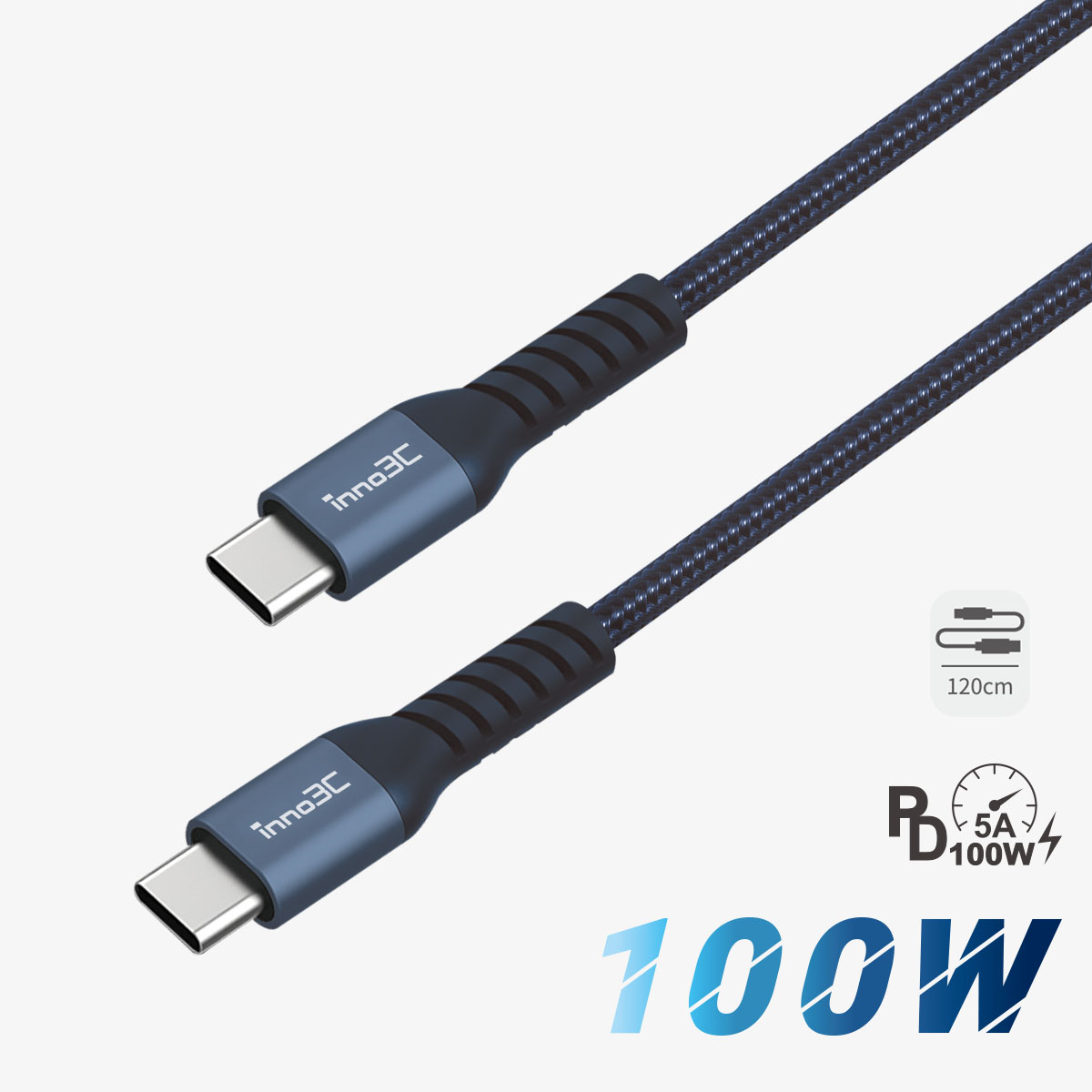 inno3C Type-C to Type-C 100W Cable | inno3C | Empowered By Innovation
