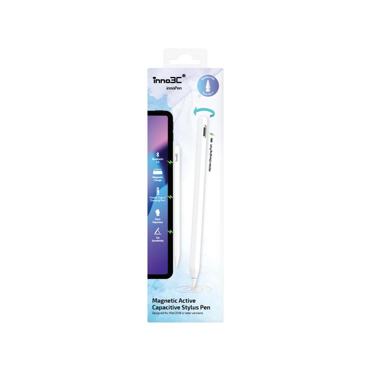 inno3C Magnetic Active Capacitive Stylus Pen for iPad | inno3C ...
