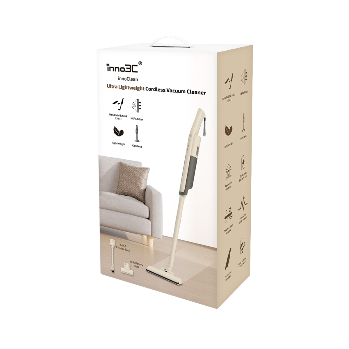 inno3C Ultra Lightweight Cordless Vacuum Cleaner | inno3C | Empowered ...