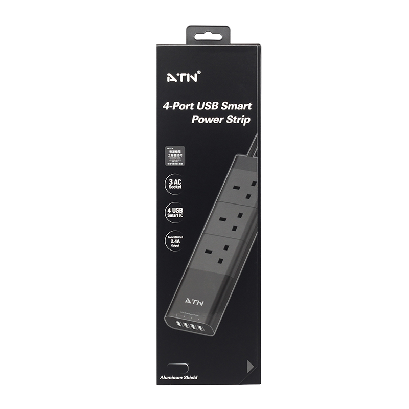 ATN 4 port USB Smart Power Strip | inno3C | Empowered By Innovation