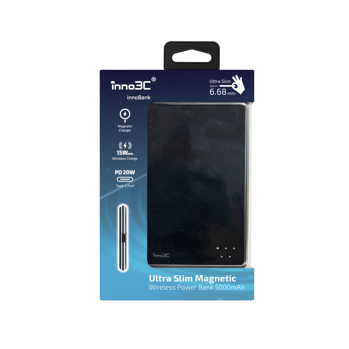 inno3C Black Ultra Slim Magnetic Wireless Power Bank | inno3C ...